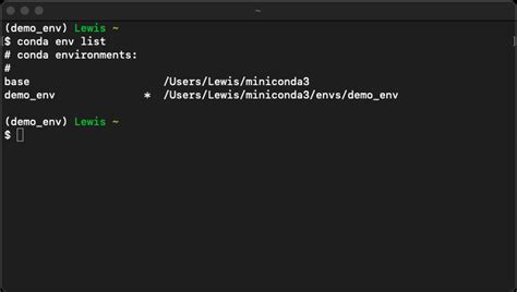 Conda For Data Analysis Part Lewis Does Data