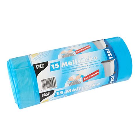 X Stuks Afvalzakken Vuilniszakken Liter Blauw Containerzakken Fun En Feest