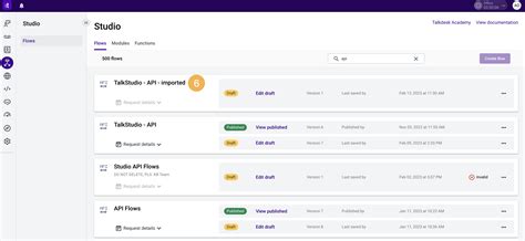 Importing And Exporting Flows