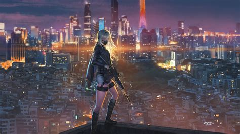 Night City Anime 4k Wallpapers Wallpaper Cave