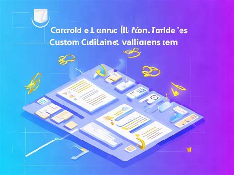 Vue3表单验证攻略：自定义规则详解与实践 Dawoai