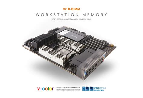 V Color Unveils Overclocked Ddr5 Rdimm Memory With Up To 6800 Mt S