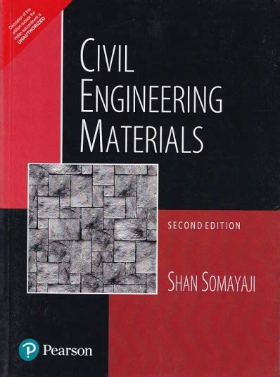 CIVIL ENGINEERING MATERIALS SHAN SOMAYAJI Pearson Pragationline