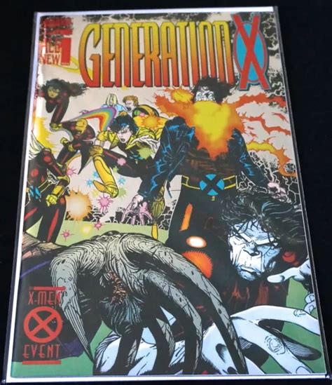 1994 Generation X 1 Nm X Men Jublilee Emma Frost Marvel Comics White