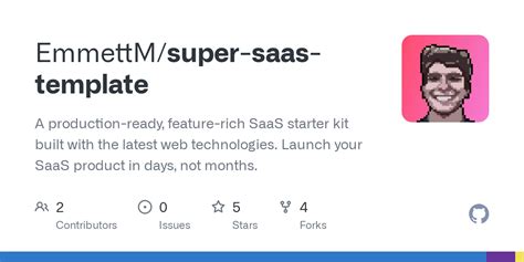 Github Emmettm Super Saas Template A Production Ready Feature Rich