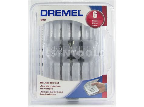 Accessories Rotary Tool Routing Dremel Router Bit Set 6 Piece 692 2615069200