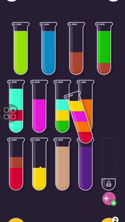 لعبة ملئ انانيب بنفس اللون بدون انترنت العاب فيديو موبايل Youtube