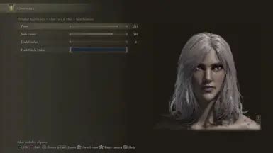 Aurora Sliders Female Character Preset At Elden Ring Nexus Mods And
