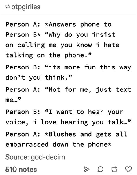 Otp Prompt Writing Inspiration Prompts Writing Dialogue Prompts