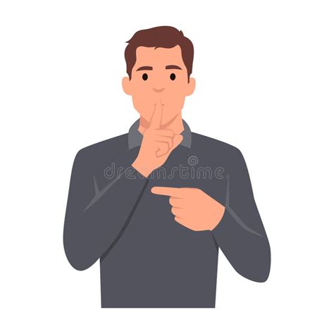 Shh Drawing Stock Illustrations 169 Shh Drawing Stock Illustrations