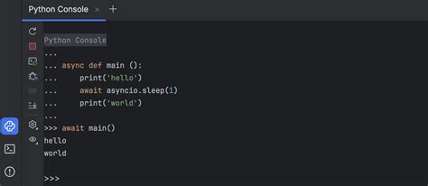 Python Console Pycharm Documentation