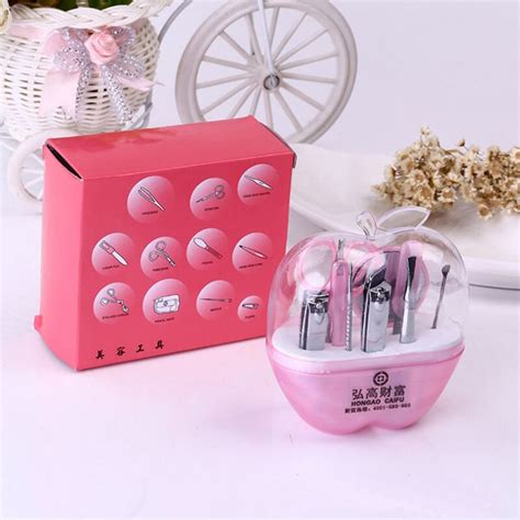 Apple Manicure Set Bruiloft Gunsten En Bruiloft Gi Grandado