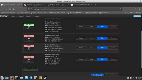 openwrt on tp link archer c6u ver 1 no switch option in network menu unable to lan port