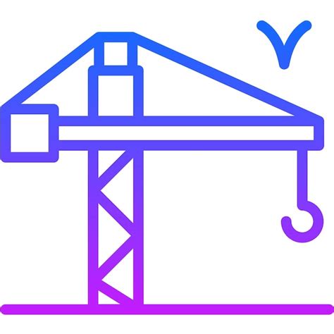 Premium Vector Crane Vector Illustration