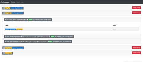 Prometheus 使用 Pushgateway 进行数据上报采集honorlabels True Csdn博客