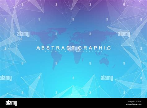 Big Data Visualization Graphic Abstract Background Communication