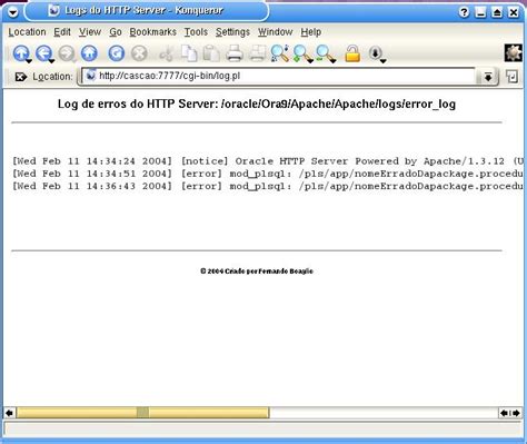 Resgatando Os Erros Em Desenvolvimento Plsql Web