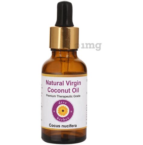 Deve Herbes Pure Natural Virgin Coconutcocos Nucifera Oil Buy Bottle