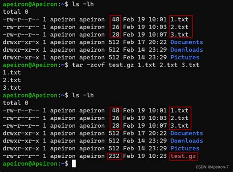 【linux】文件的压缩和解压linux解压 Csdn博客