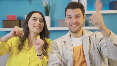 Crazy And Funny Couple Dancing In Their House Happy Lifestyle