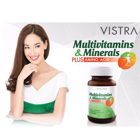 Vistra multivitamin 30 เม็ด วิสตร้า วิตามินรวม Exp.0724 - vitaminxpress ...