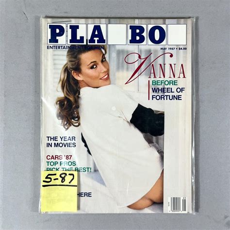The Vanna White Playboy Magazine May 1987 As New Factory Sealed In