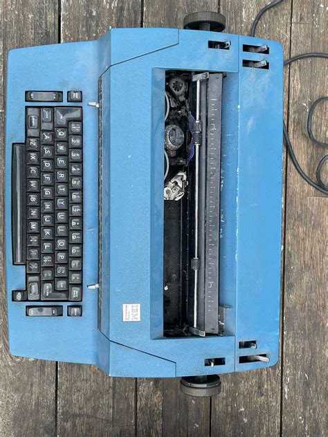 Electric Typewriter IBM Correcting Selectric II In Blue Etsy Electric Typewriter IBM Correcting Selectric II In Blue Etsy