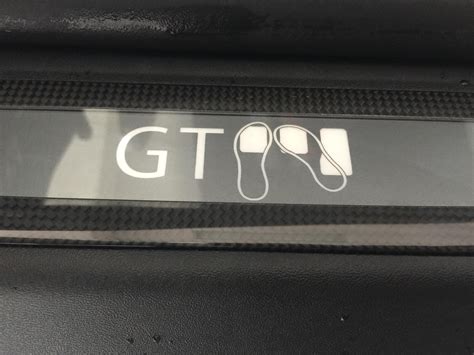 Coolest Exclusive Door Sills This Was On A Gt3 Touring Edition R Porsche