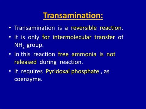 General Reactions Involved In Amino Acid Metabolism Ppt