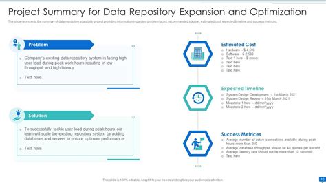 Data Storage System Optimization Action Plan Powerpoint Presentation Slides Presentation