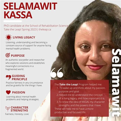 Selamawit Kassa On Linkedin I Completed The Eight Week Take The Leap