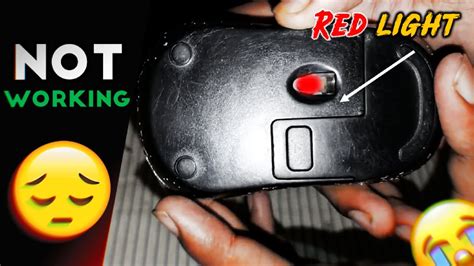 Wireless Mouse Not Working Red Light Problems Zebronics Redgear Mouse 100 Solution