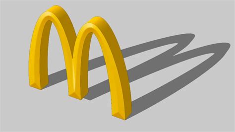 3d Mcdonalds Logo Editorial Use Only 3d Animation Mcdonalds Stock
