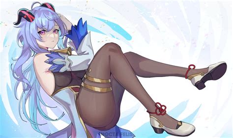 Ganyu Genshin Impact Drawn By Noctafelis Danbooru