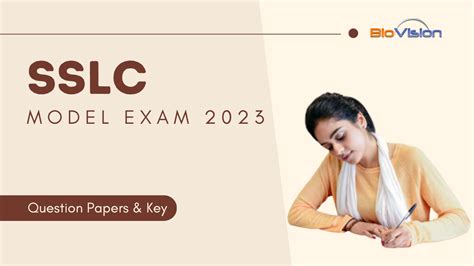 SSLC Model Examination Question Papers And Answer Key