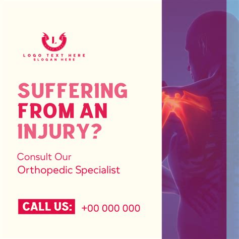 Orthopedic Consultation Linkedin Post Brandcrowd Linkedin Post Maker