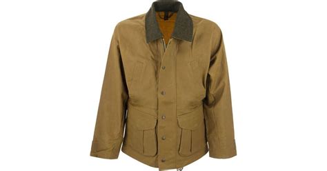 Filson Waterproof Cotton Jacket In Green For Men Lyst