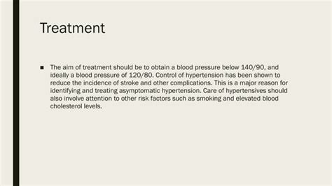 Hypertension Community Medicine Lecpptx Pptx