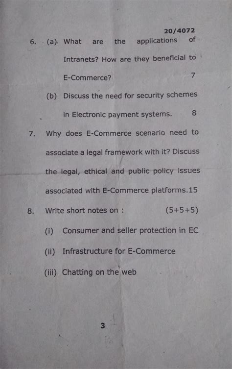 MGKVP BCA VI SEM QUESTION PAPERS 2020