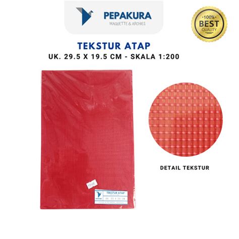 Jual Tekstur Atap Timbul Maket Diorama Skala Bahan Maket Diorama