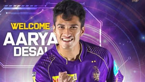 Kolkata Knight Riders Sign Aarya Desai Ahead Of Kkr Vs Srh Game In Ipl