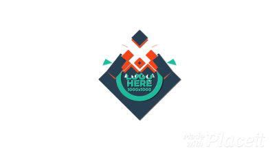 Placeit Intro Maker With A Logo Reveal And Animated Blocks Logo