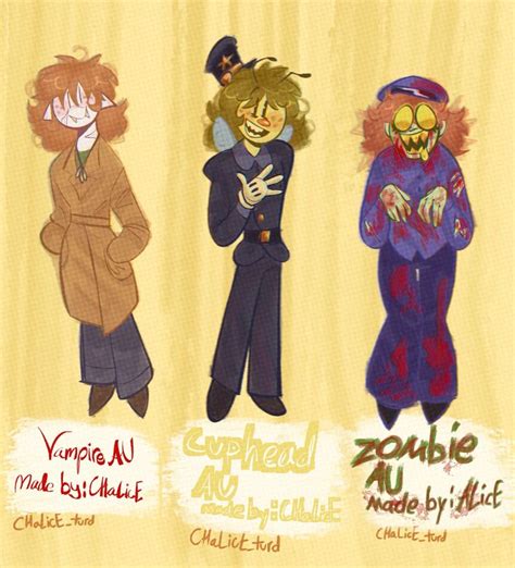 Shotgun Man AUs In 2024 Zombie Vampire Bendy And The Ink Machine
