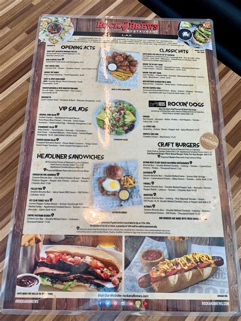 Review Rock And Brews Lax Priority Pass Restaurant Live And Lets Fly