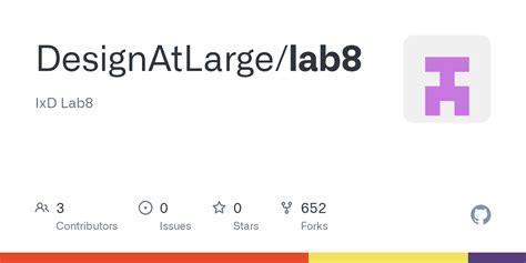 Github Designatlargelab8 Ixd Lab8