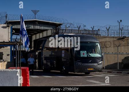 24 November 2023 Israel Ramallah Beituniya Ein Bus Des Roten