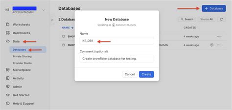 Create Database Schema Table Then Grant Permission To Snowflake User