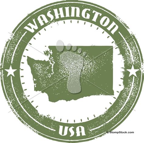 Vintage Washington USA State Stamp Seal StompStock Royalty Free Stock Vector Rubber Stamps