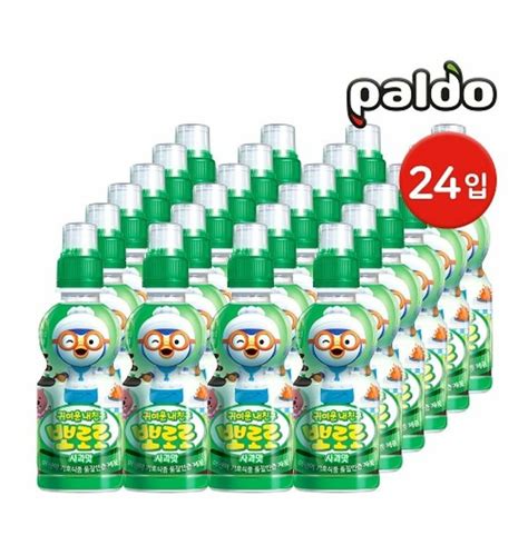 팔도 뽀로로 음료 사과맛 235ml X24개 티몬