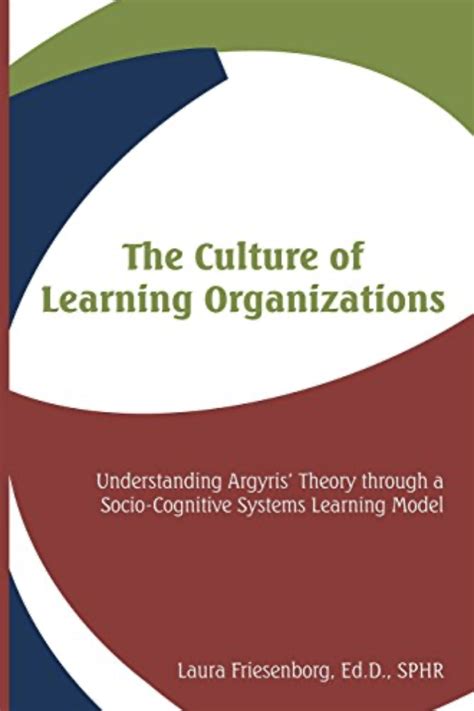 The Culture Of Learning Organizations Understanding Argyris Theory